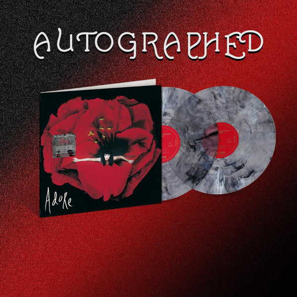 AUTOGRAPHED -The Smashing Pumpkins - Adore -180 Gram Gray Marble color ...