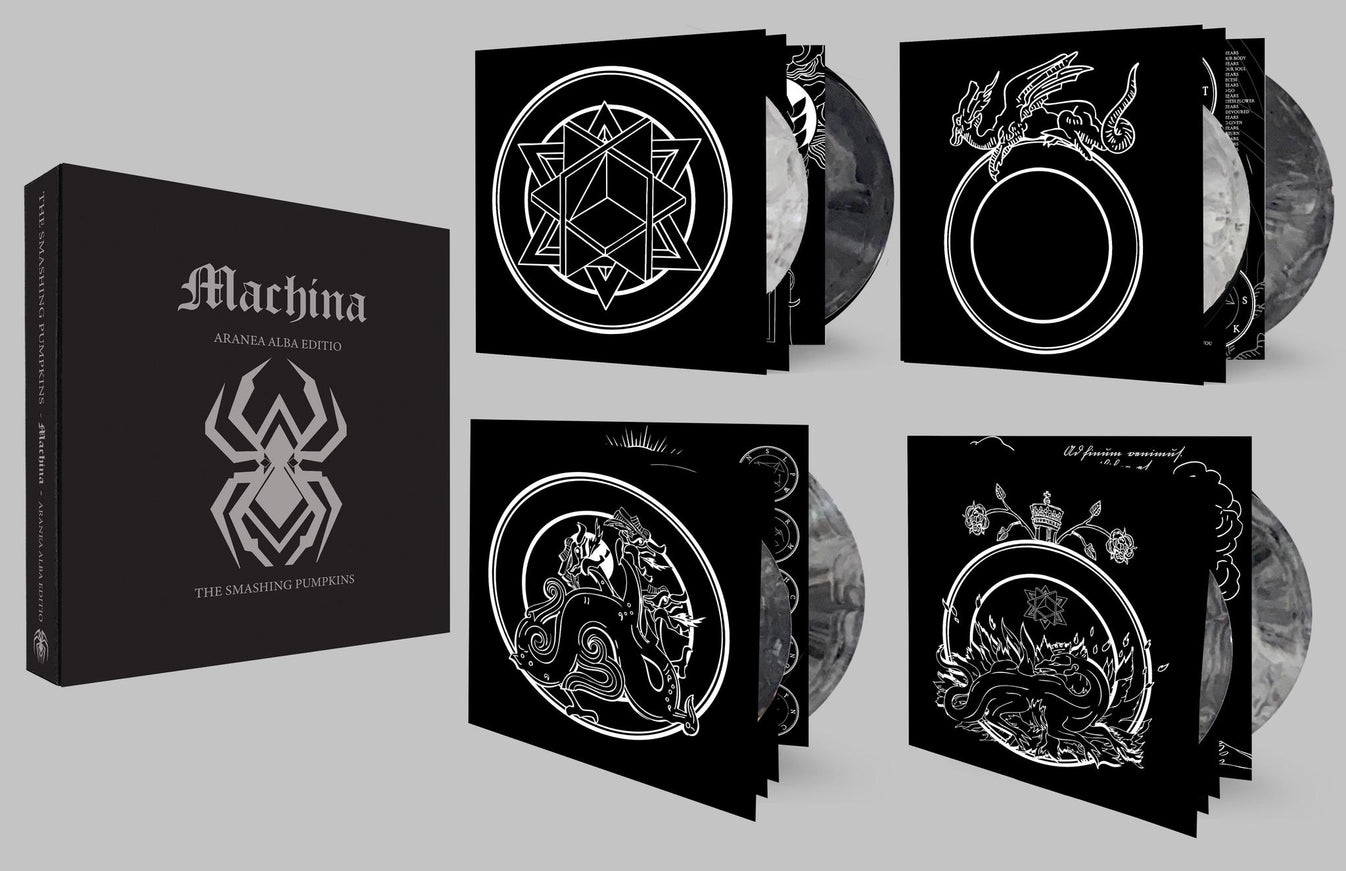 AUTOGRAPHED - The Smashing Pumpkins - MACHINA - ARANEA ALBA EDITIO Lim ...